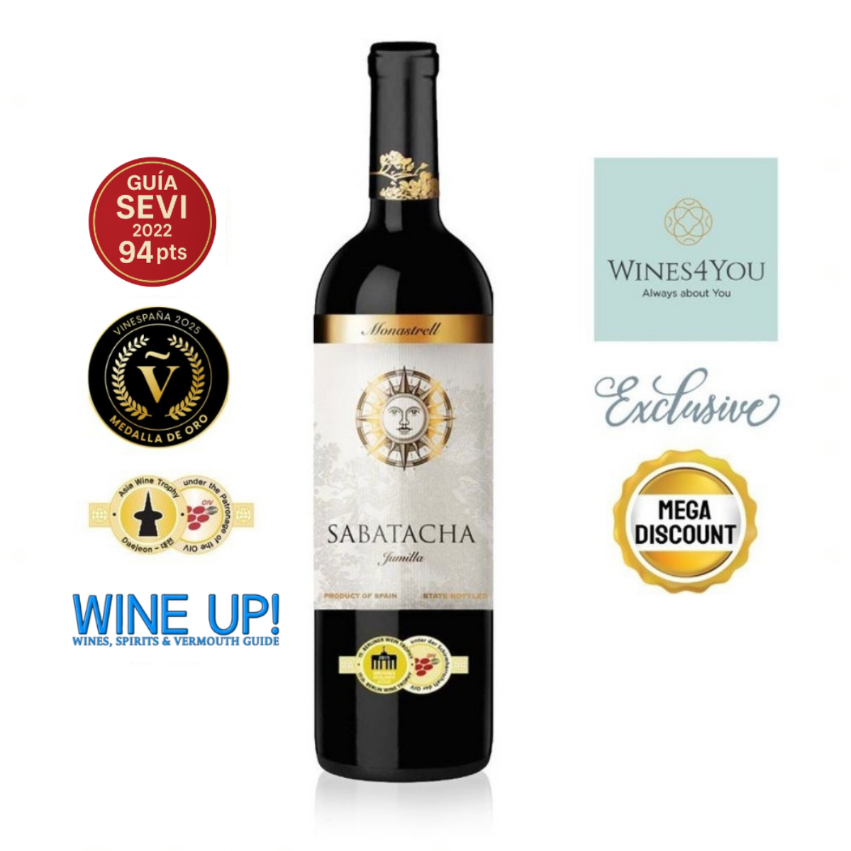 Sabatacha Monastrell Spain Red Wine 2022 | NTUC FairPrice