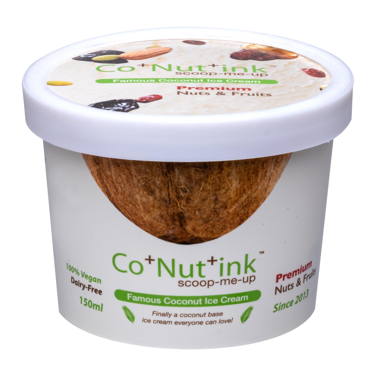 Co Nut Ink Coconut Ice Cream Premium Nuts & Fruits | NTUC FairPrice