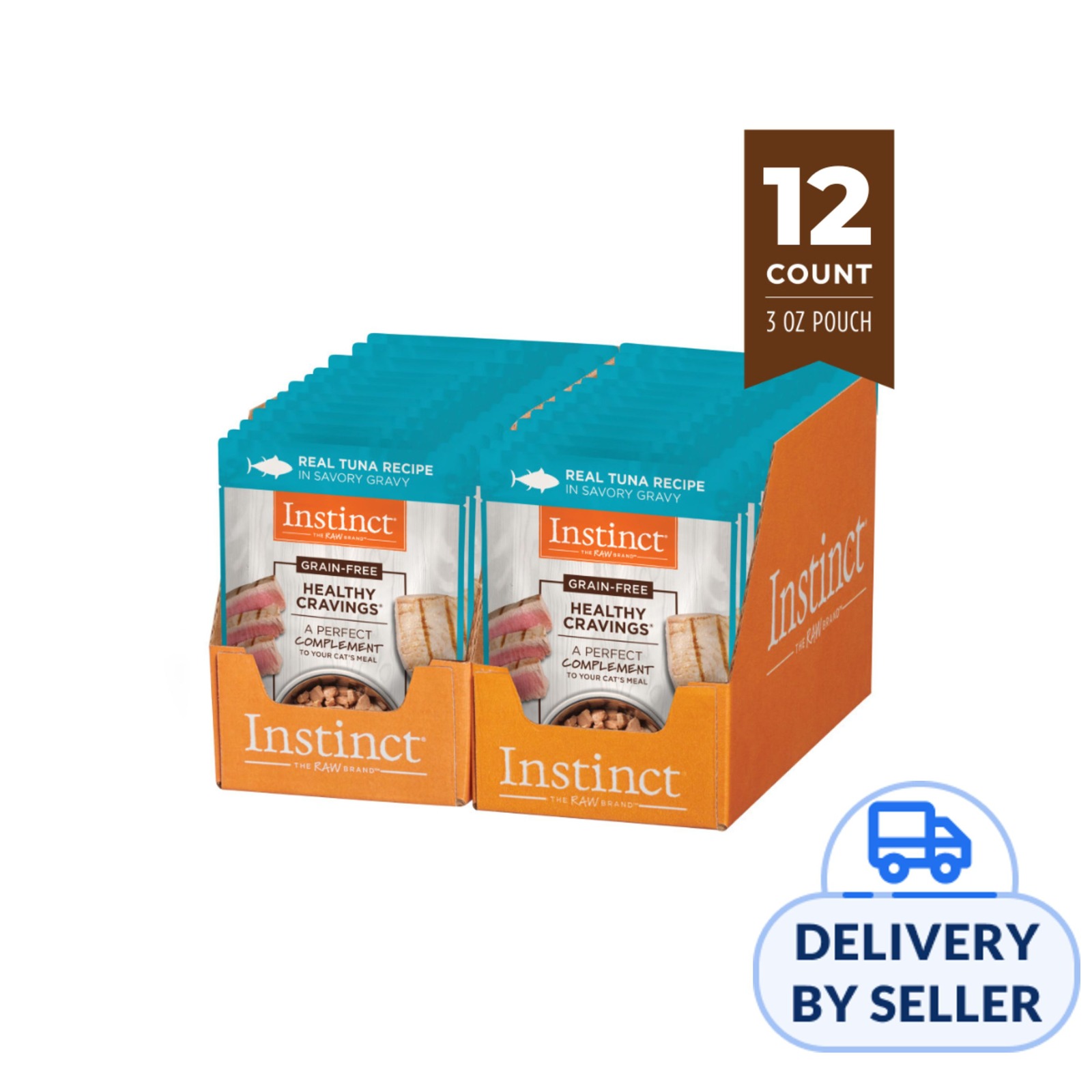 Instinct Tuna Recipe in Savory Gravy Wet Cat Food Topper x 12 | NTUC ...