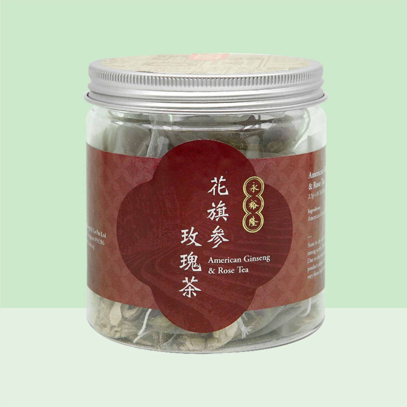 Wing Joo Loong American Ginseng with French Rose Buds Teabags | NTUC ...
