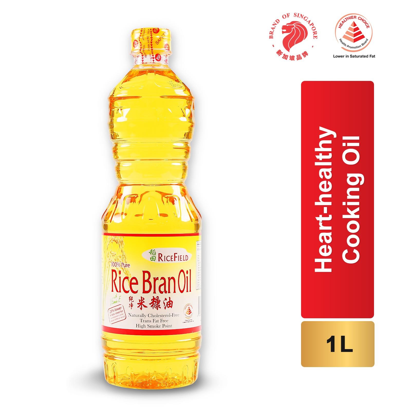 Rice Field 100% Pure Rice Bran Oil | NTUC FairPrice