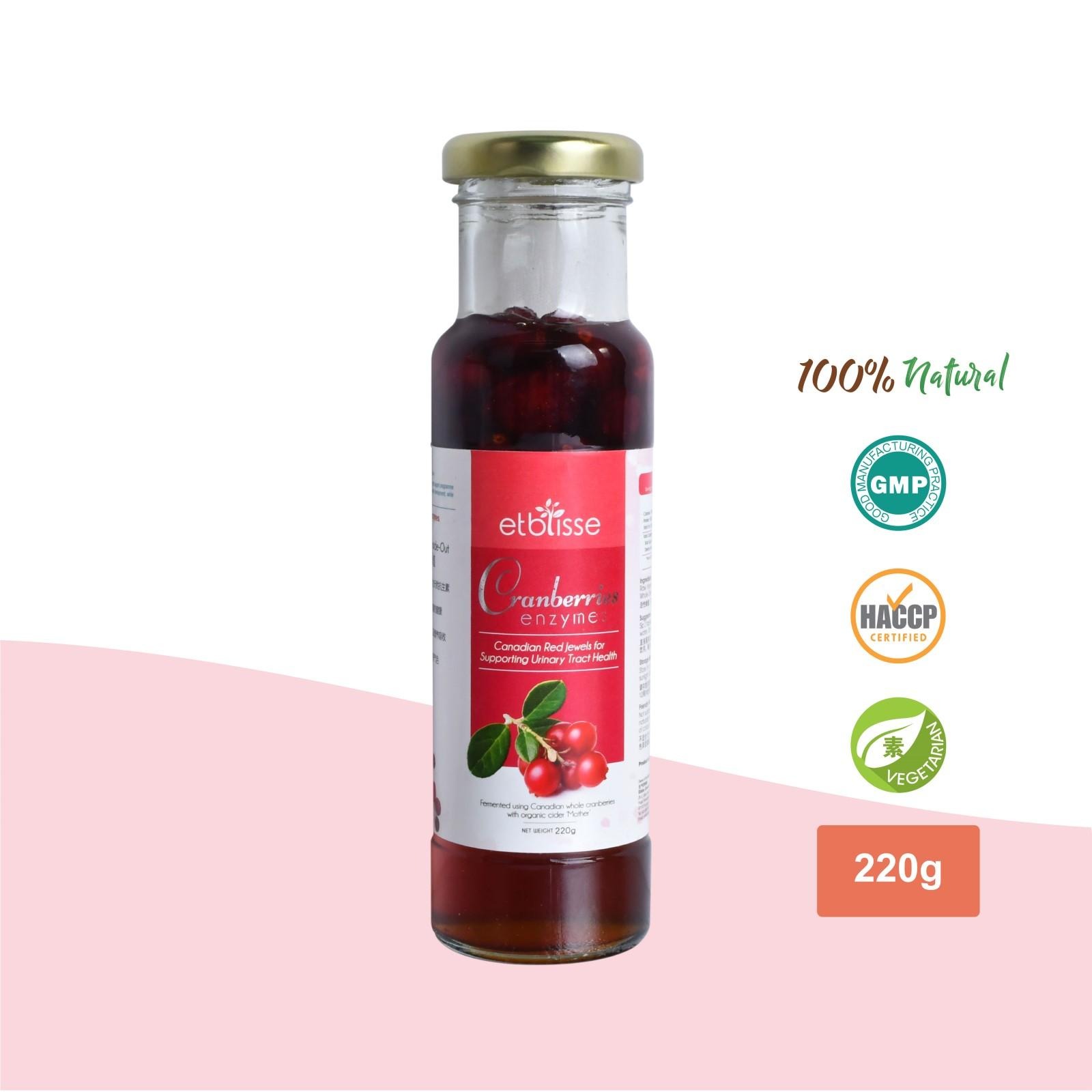 Etblisse Etblisse Cranberries Enzymes - UTI, Gynae Health | NTUC FairPrice