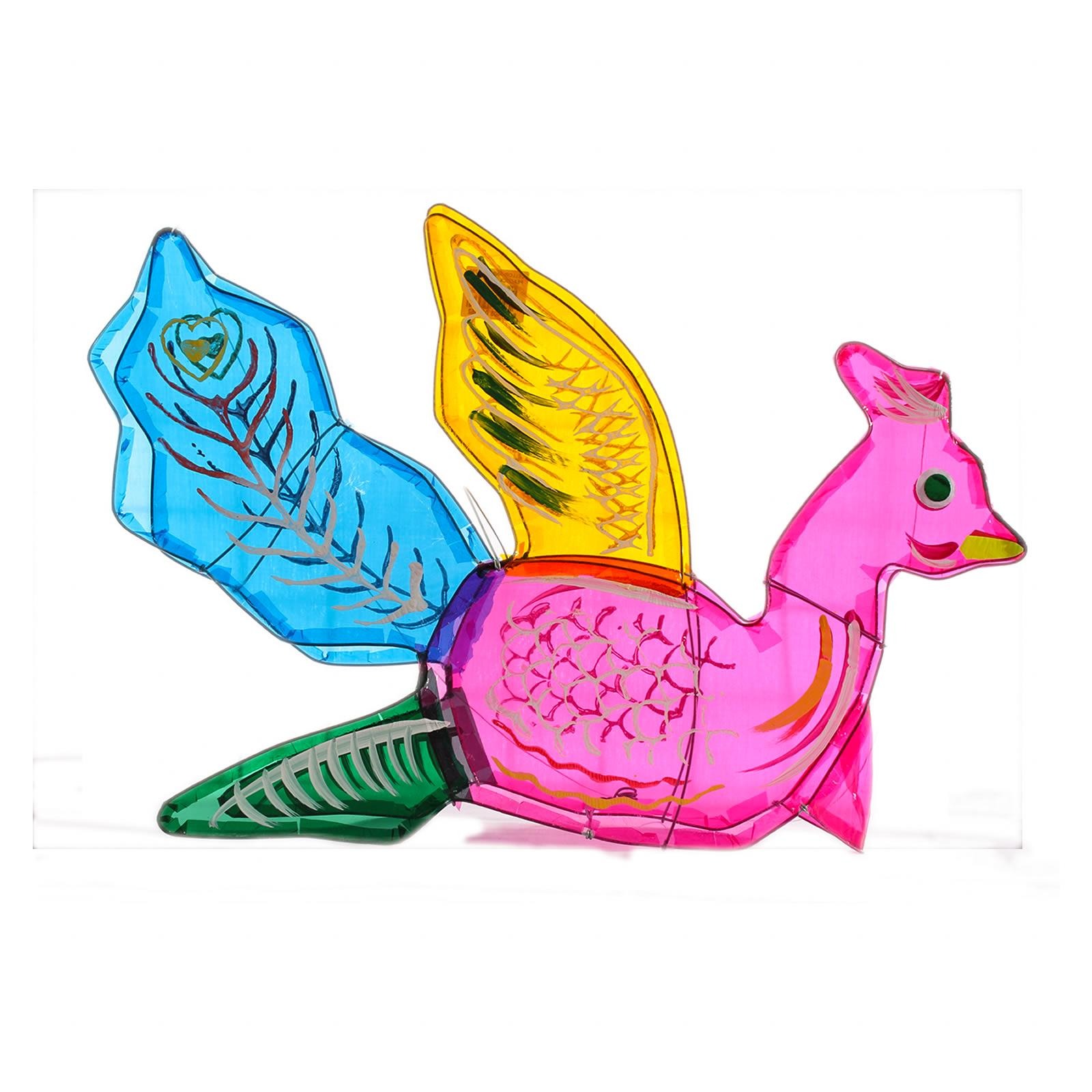 Partyforte Peacock Traditional Cellophane Lantern | NTUC FairPrice