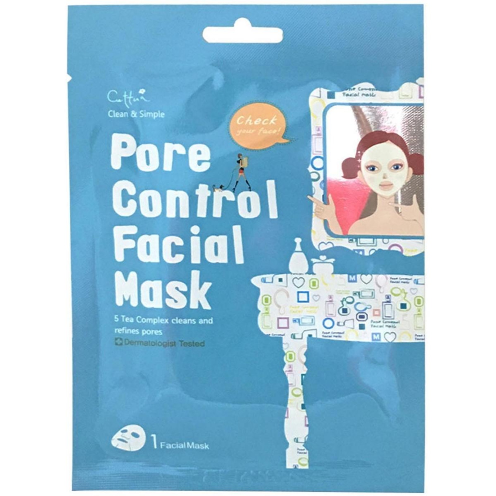 Cettua C&S Pore Control Facial Mask 1 sheet | NTUC FairPrice