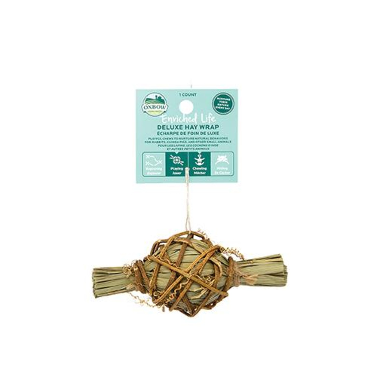 Oxbow (Enriched Life) Natural Chews (Deluxe Hay Wrap) | NTUC FairPrice