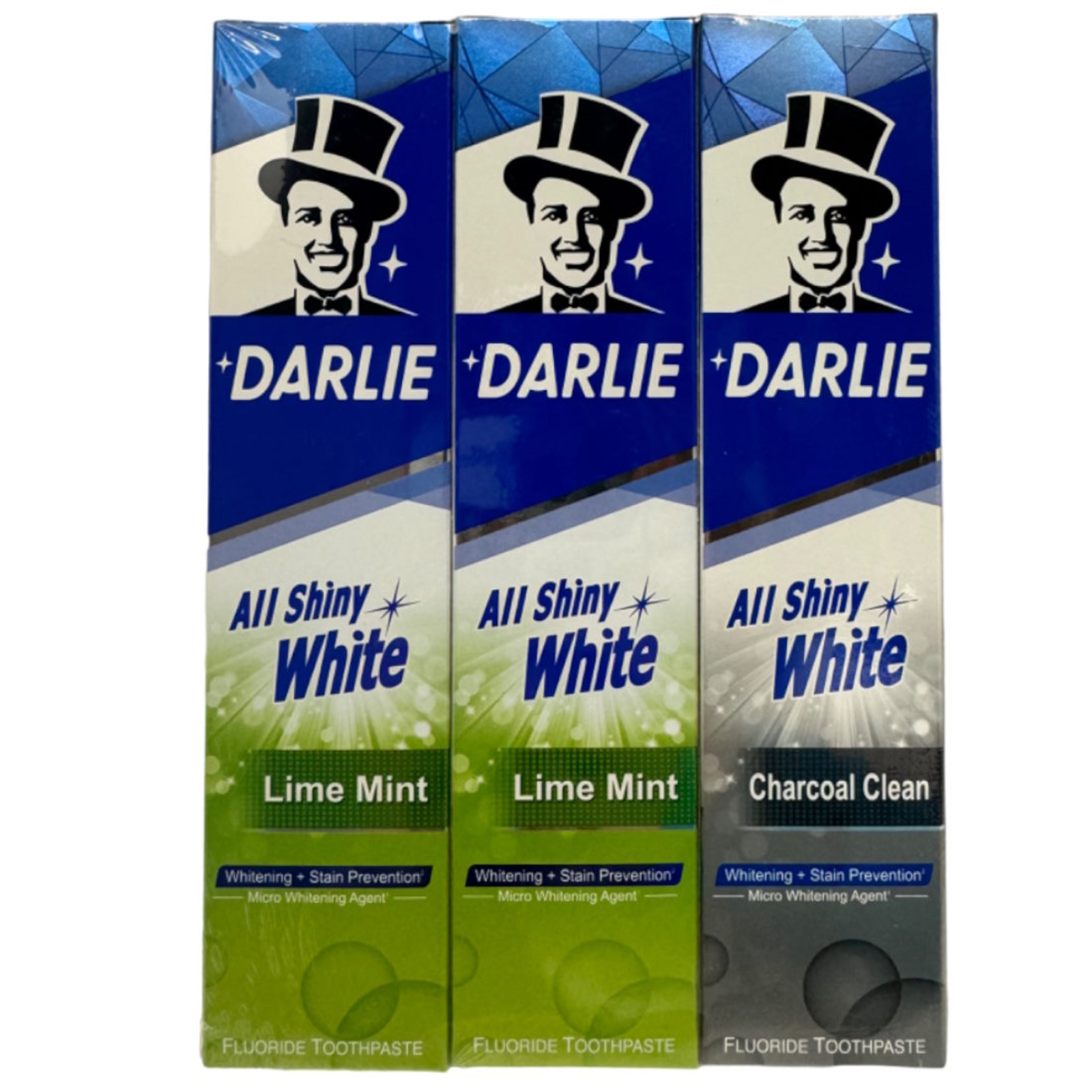 Darlie All Shiny White Lime Mint Toothpaste 2 x 140G + 80G | NTUC FairPrice