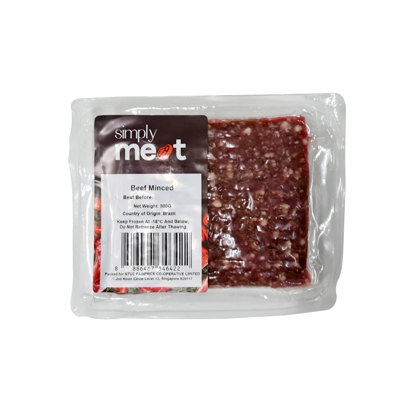 Simply Meat Beef Minced | NTUC FairPrice