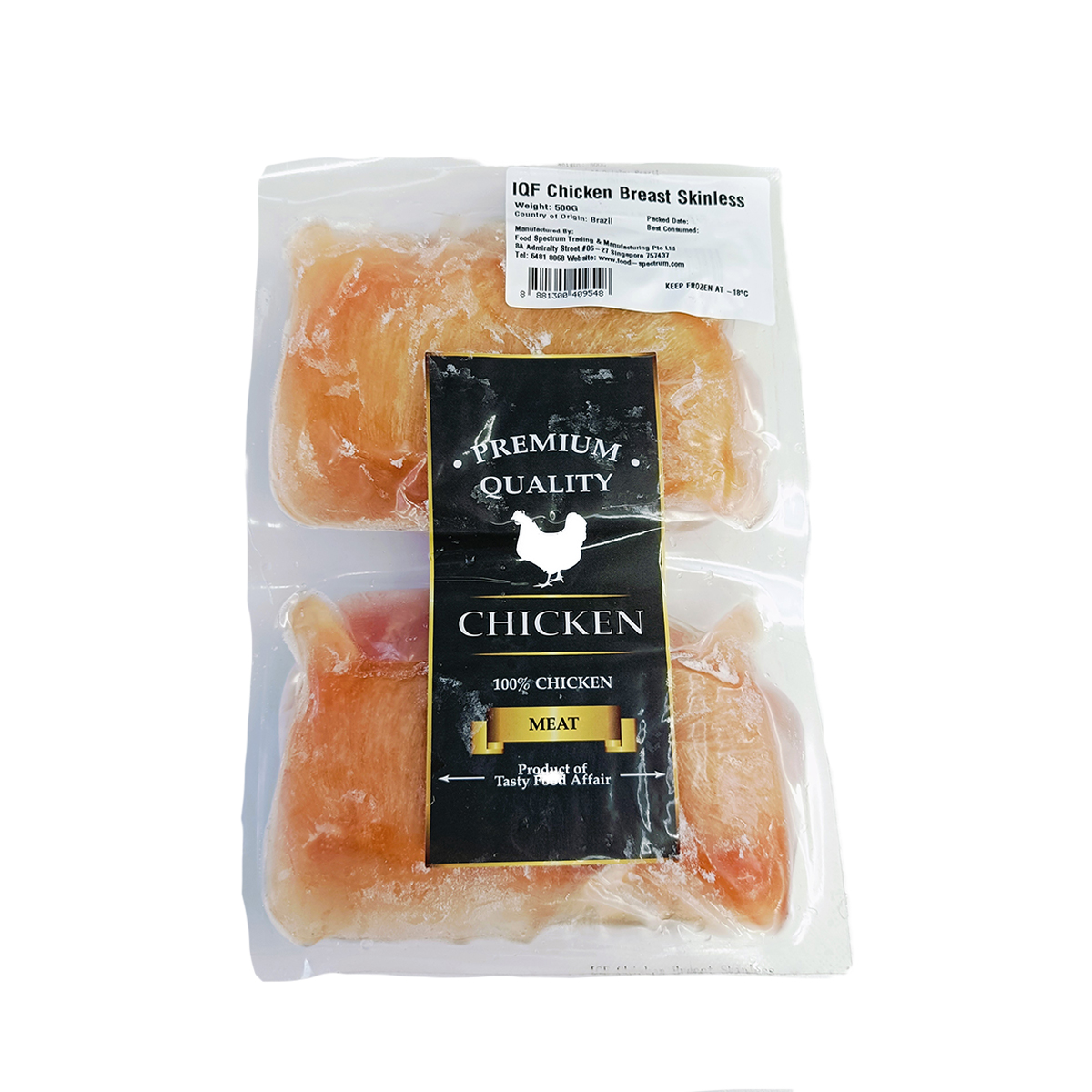Tasty Food Affair IQF Skinless Chicken Breast | NTUC FairPrice