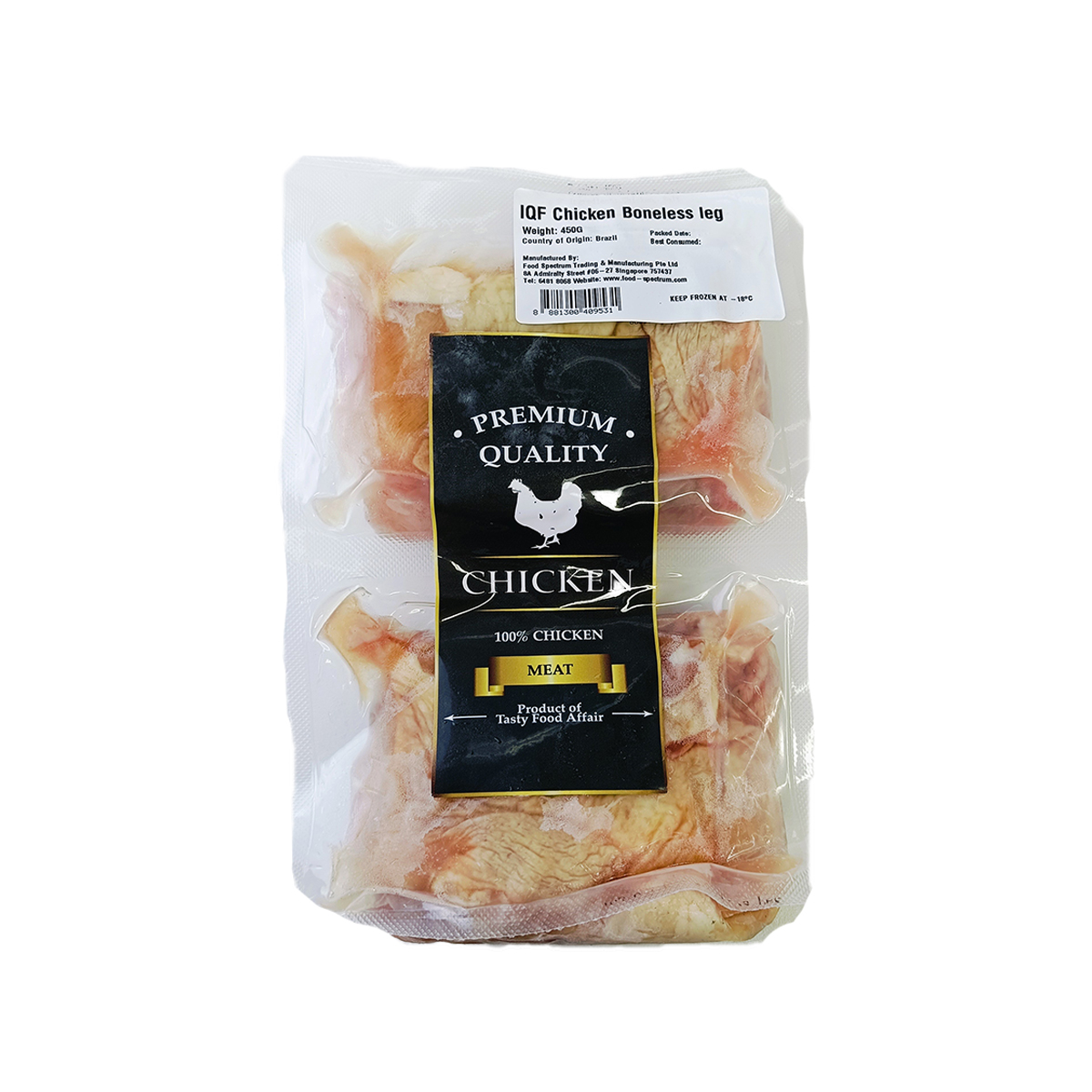 Tasty Food Affair IQF Chicken Boneless Leg | NTUC FairPrice