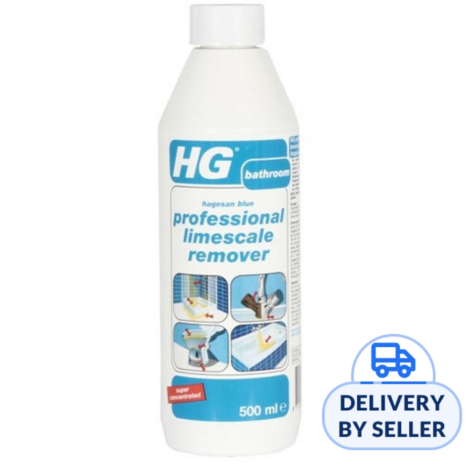 HG 100 Pro Limescale Remover (Hagesan Blue) 500ml | NTUC FairPrice