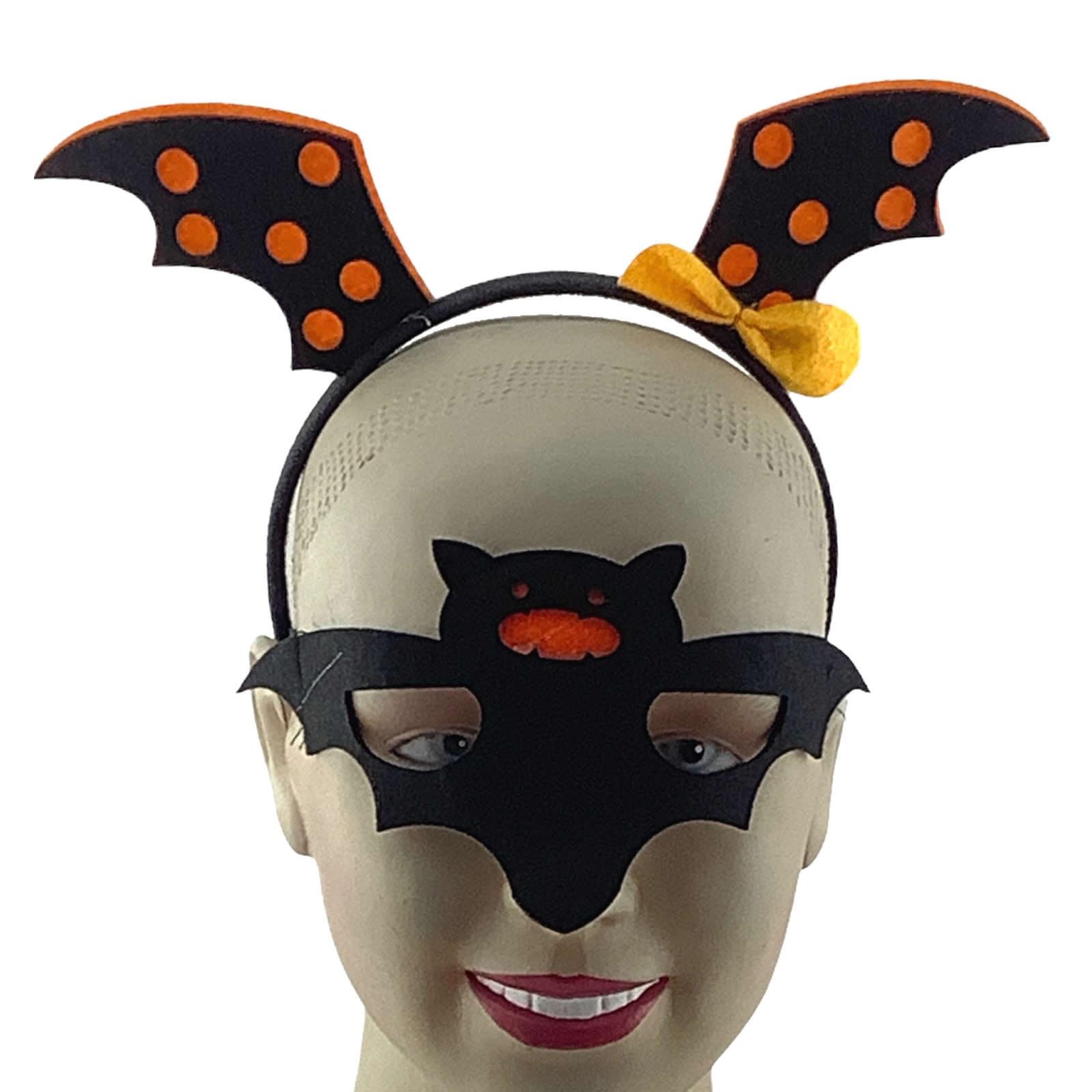Partyforte Halloween Costume Mask Head Bopper Set - Bat | NTUC FairPrice