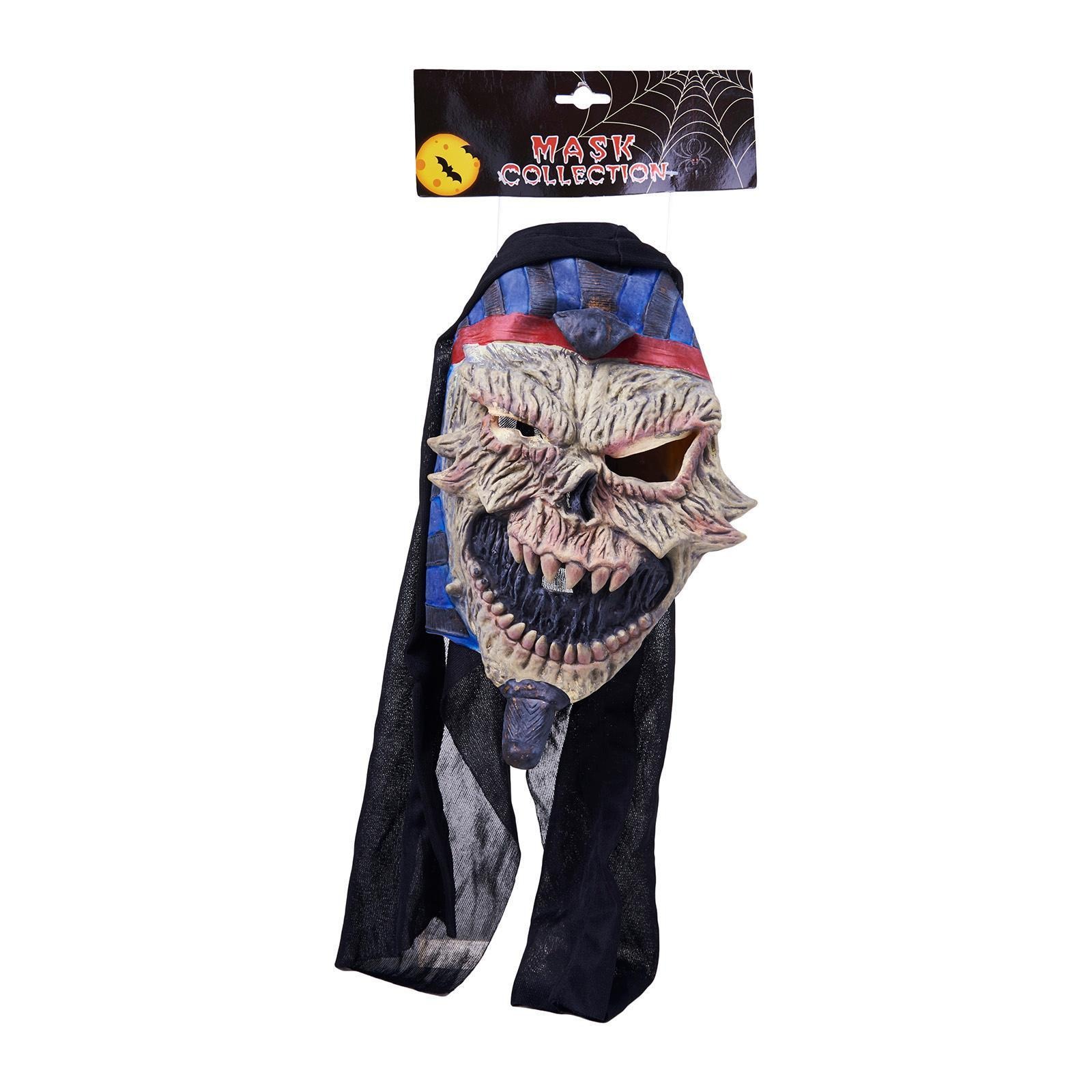 Partyforte Halloween Caped Goatee Monster Latex Mask | NTUC FairPrice