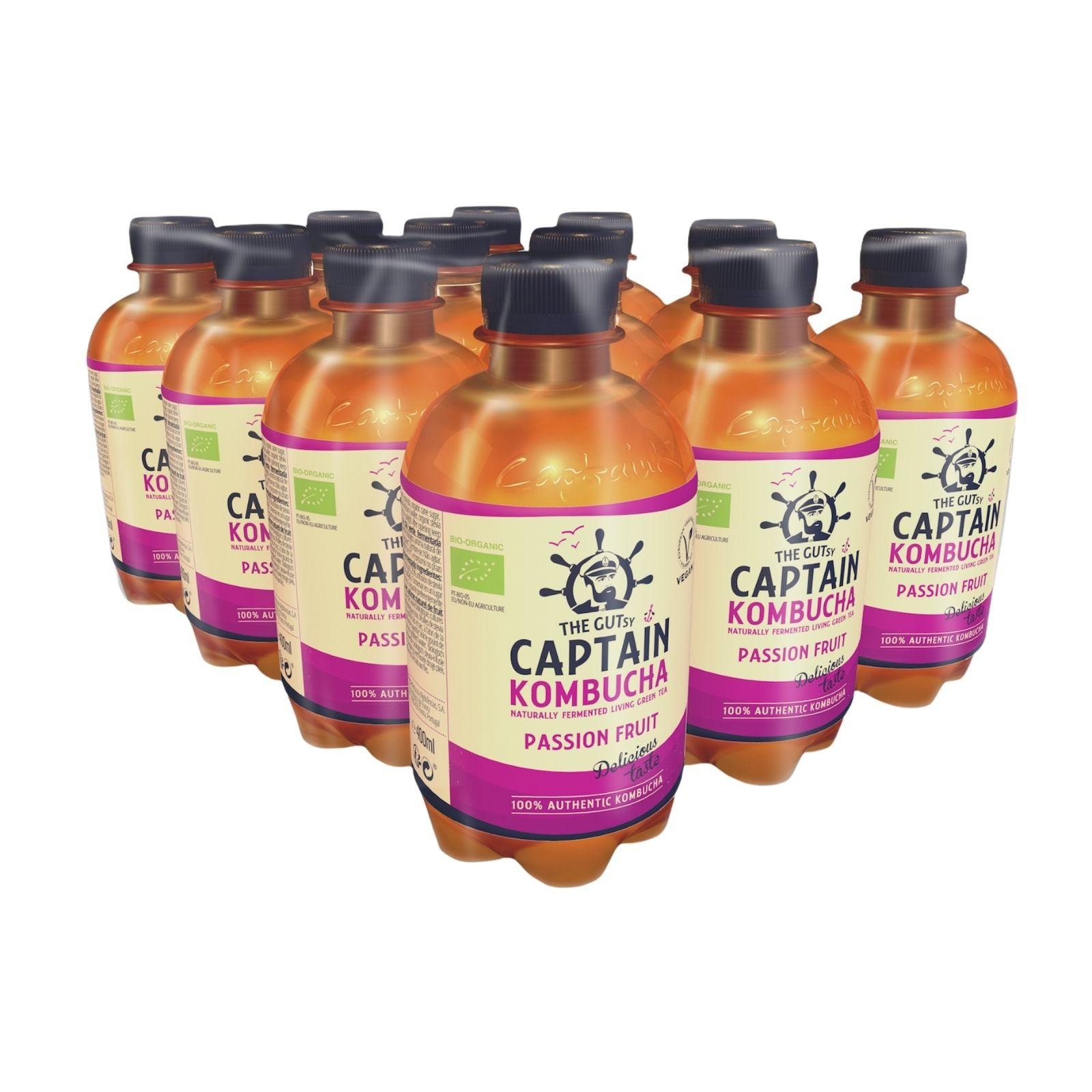 The GUTsy Captain Passionfruit Kombucha | NTUC FairPrice