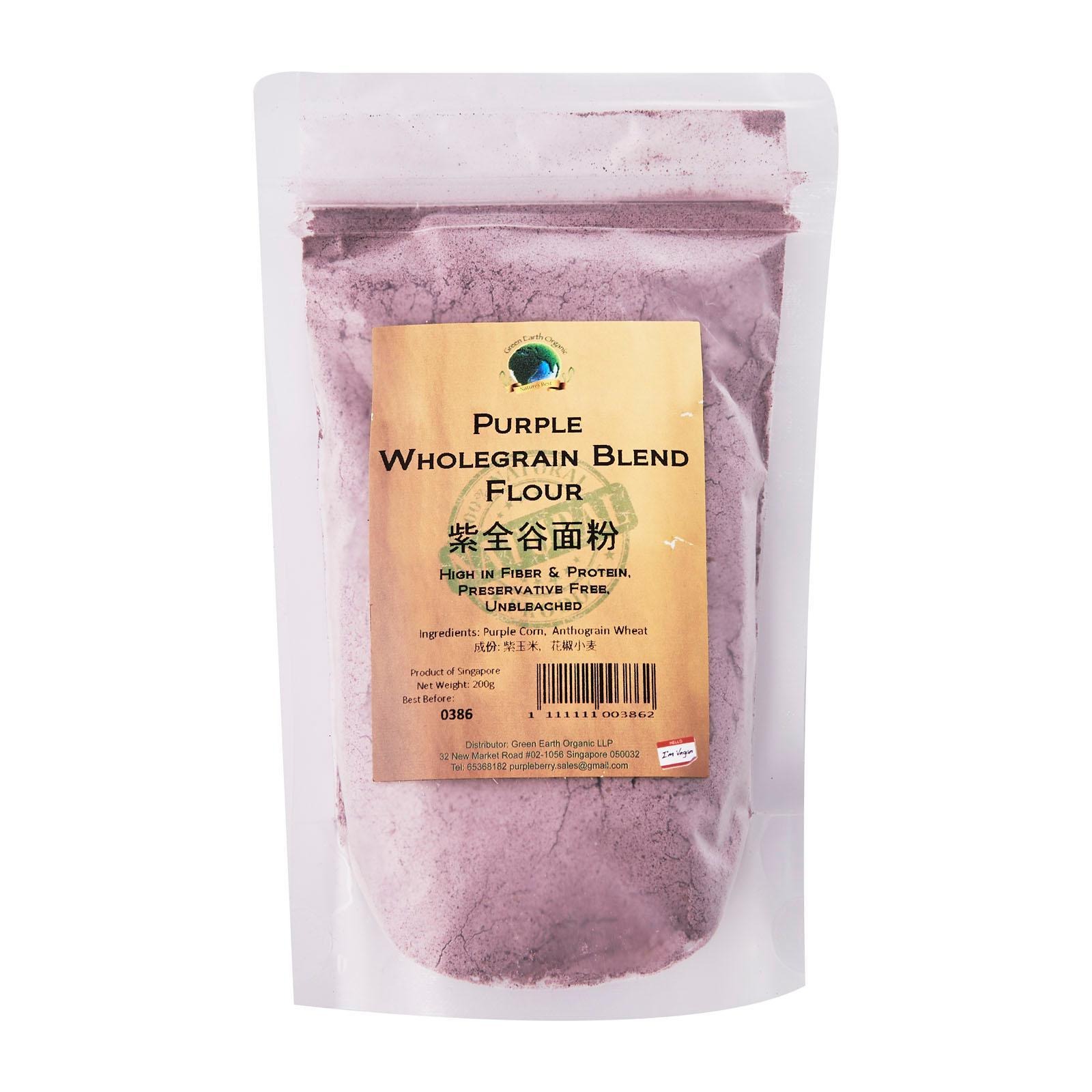 Green Earth Purple Wholegrain Blend Flour | NTUC FairPrice