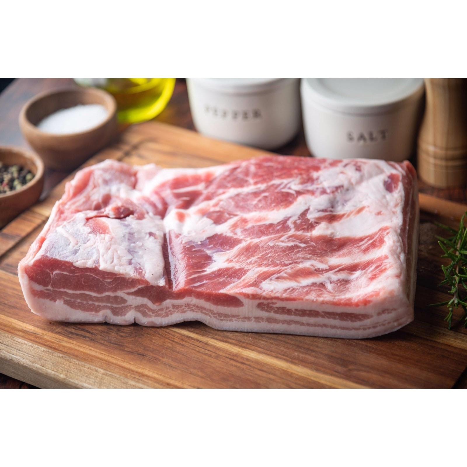 Master Grocer Pork Belly Skin on 1kg Frozen | NTUC FairPrice