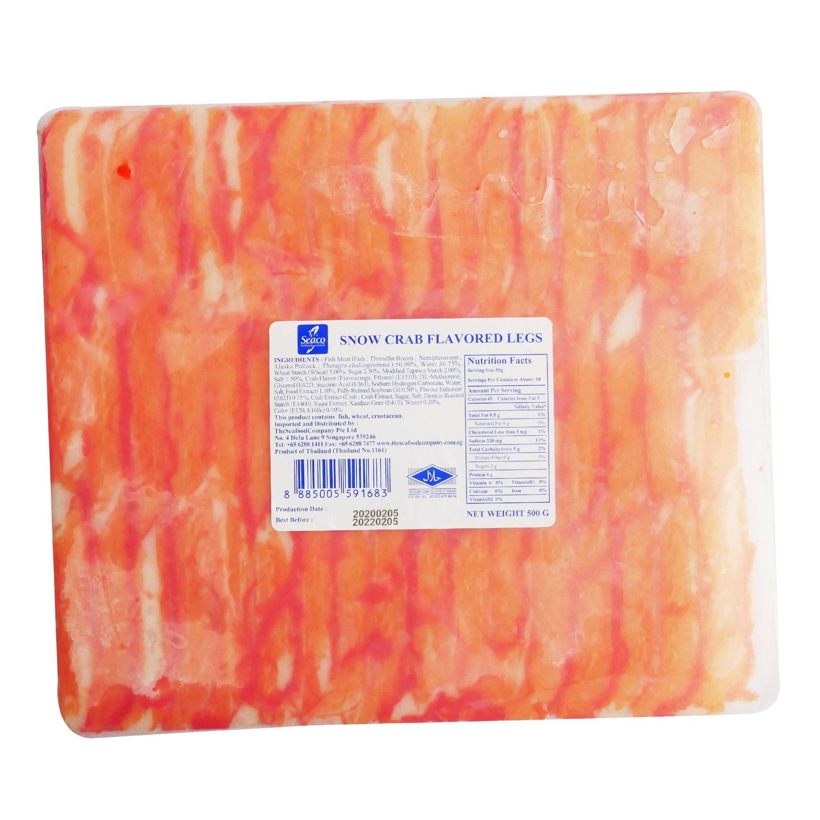 Seaco Surimi Snow Crab Leg - Cooked | NTUC FairPrice
