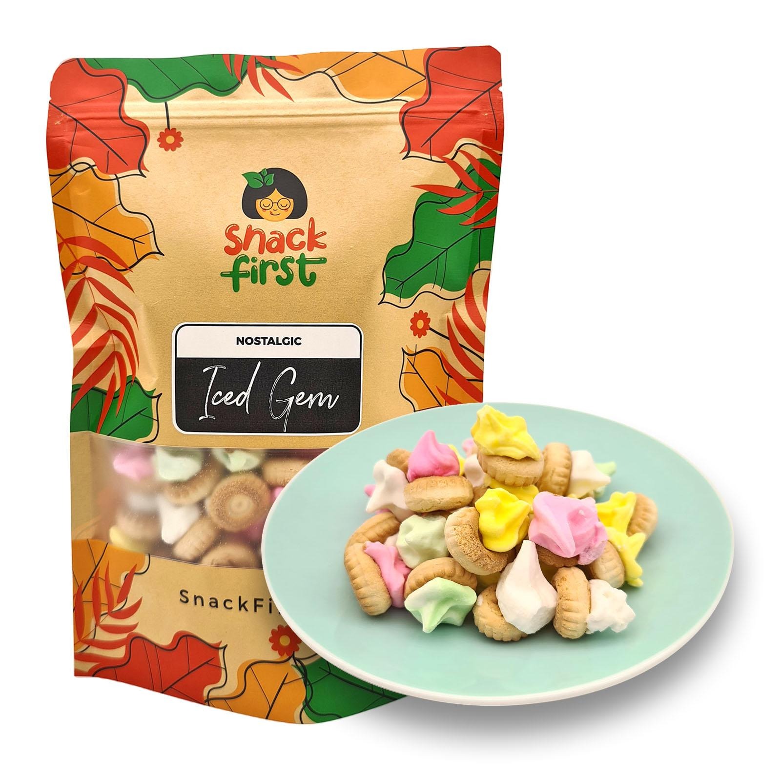 SnackFirst Nostalgic Iced Gem (Fancy Gem Biscuits) | NTUC FairPrice