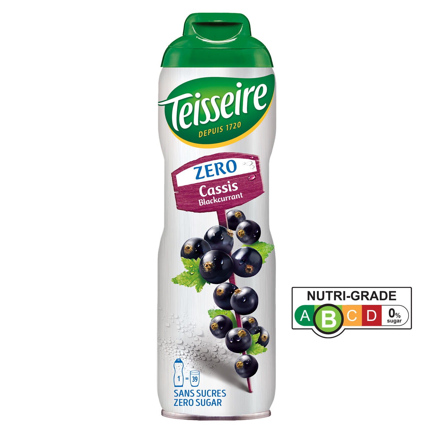Mathieu Teisseire Zero Sugar Syrup - Blackcurrant | NTUC FairPrice