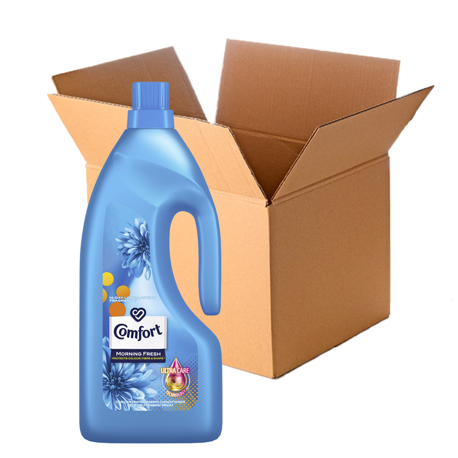 Comfort Ultra Morning Fresh Fabric Softener Carton 6 X 1.8L | NTUC ...