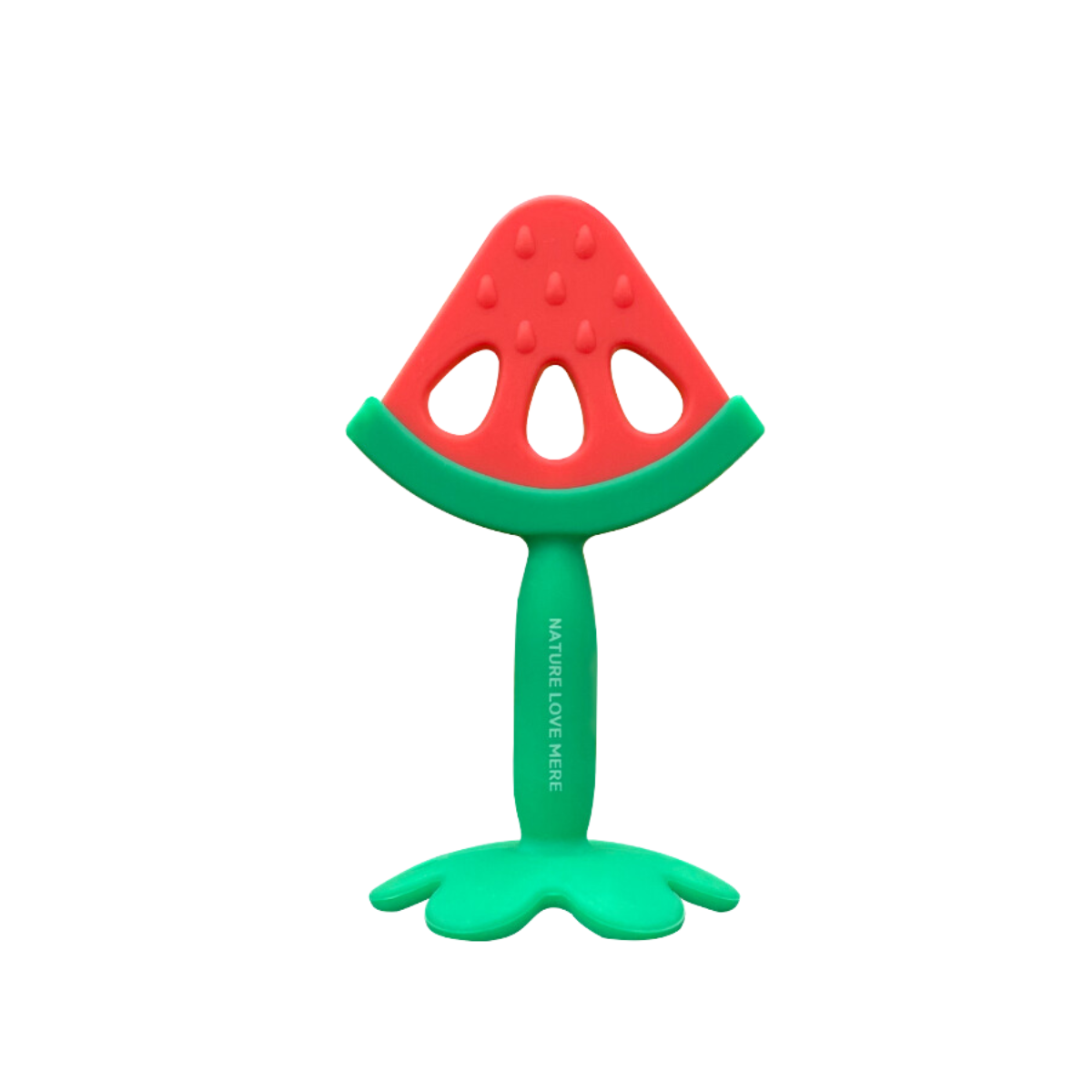 Nature Love Mere Platinum Silicone Teether - Watermelon | NTUC FairPrice