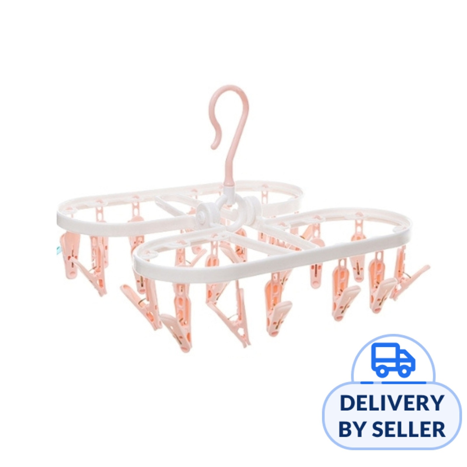 Citylife 24 Pegs Citylife Multi-Peg Hanger (Pink) | NTUC FairPrice