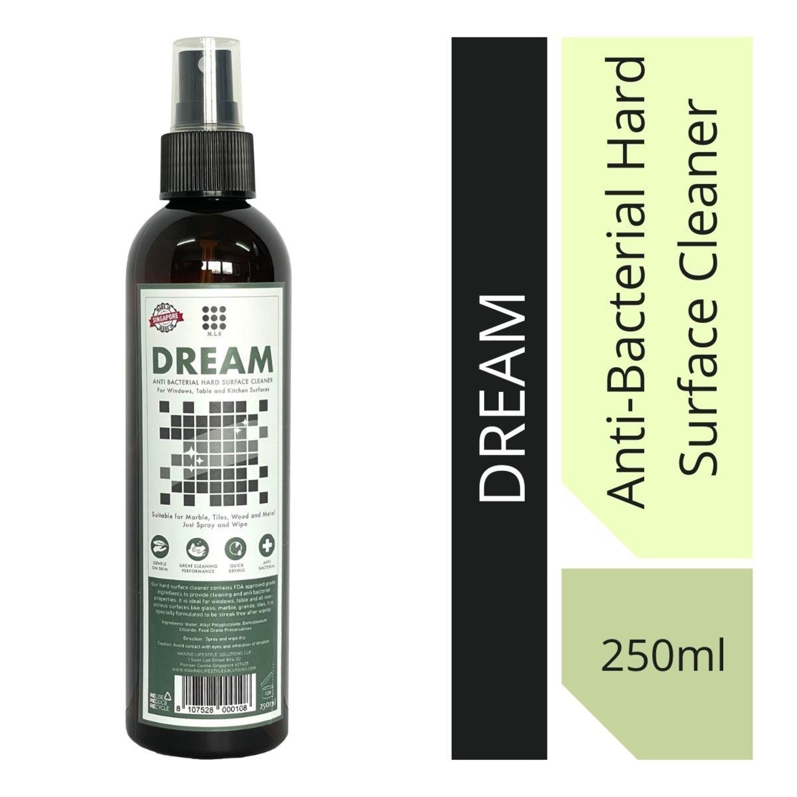 Dream Anti-bacterial Hard Surface Cleaner Spray | NTUC FairPrice