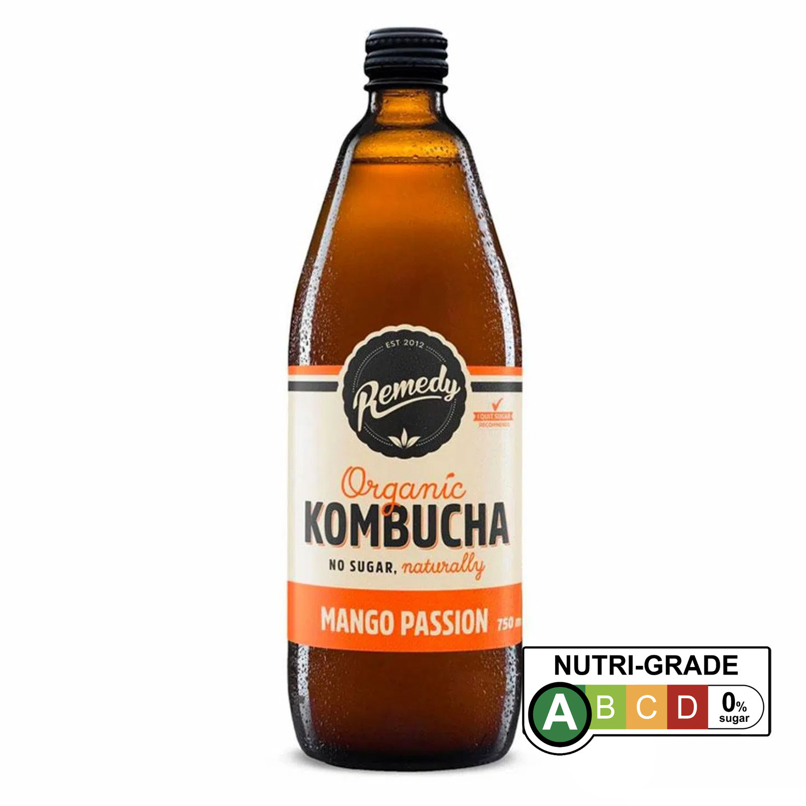 Remedy Organic Kombucha Mango Passion | NTUC FairPrice