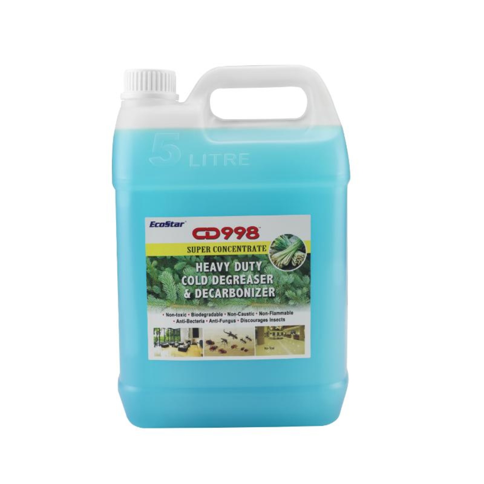 Ecostar Mosquito/Insect Repellent Detergent CD998 5L(Blue) | NTUC FairPrice