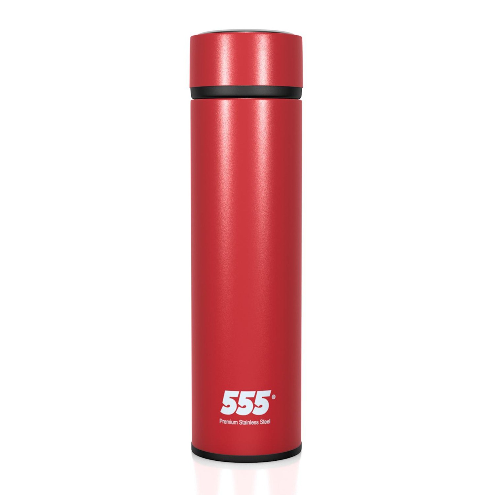 555 Stainless Steel Colour Vacuum Thermal Flask (Red) | NTUC FairPrice