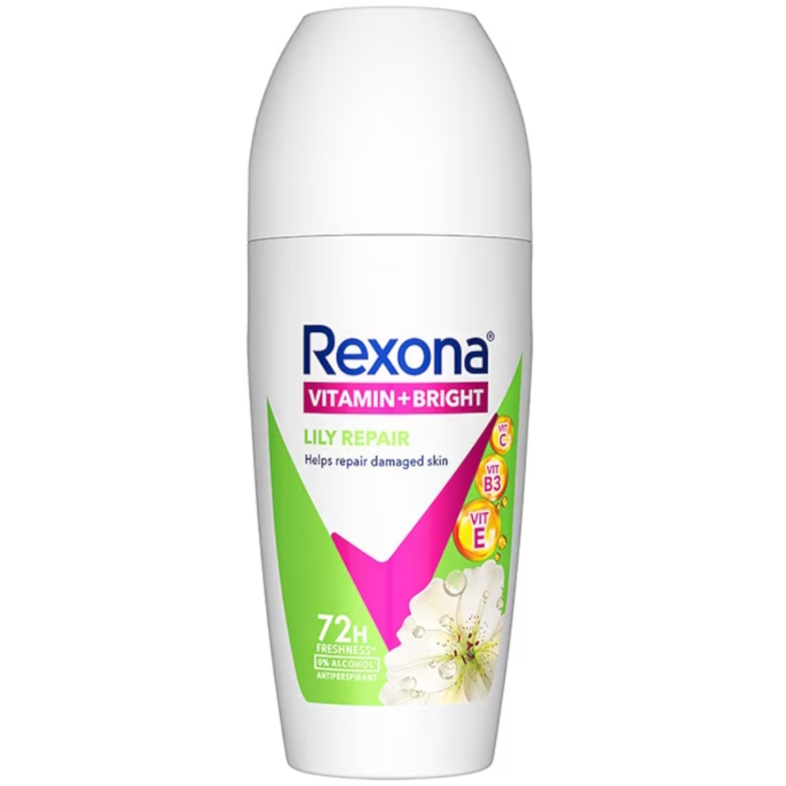 Rexona Deodorant Roll On Natural Brightening Fresh Lily | NTUC FairPrice