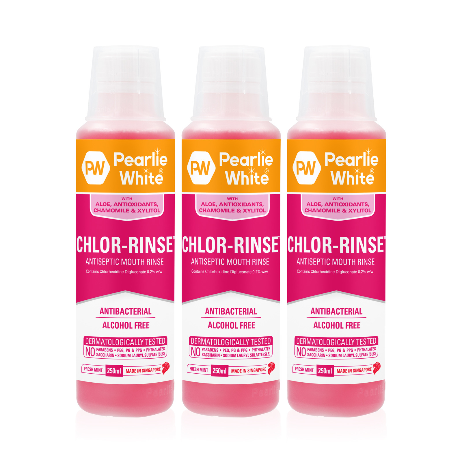 Pearlie White Chlor-Rinse Alcohol Free Mouth Rinse | NTUC FairPrice