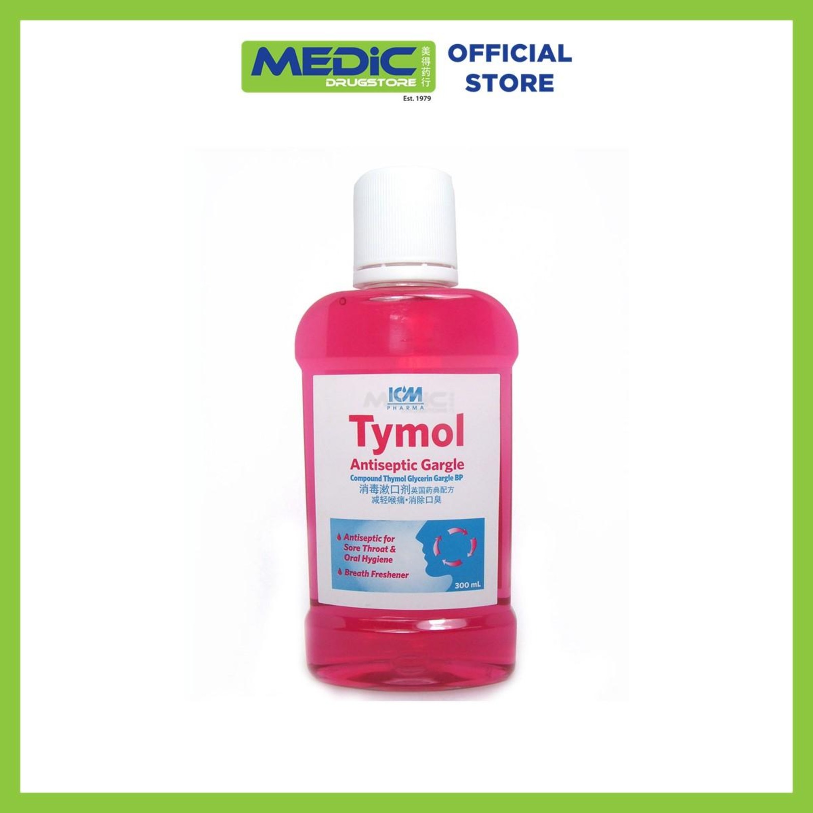 ICM Pharma Thymol Antiseptic Gargle & Mouthwash | NTUC FairPrice