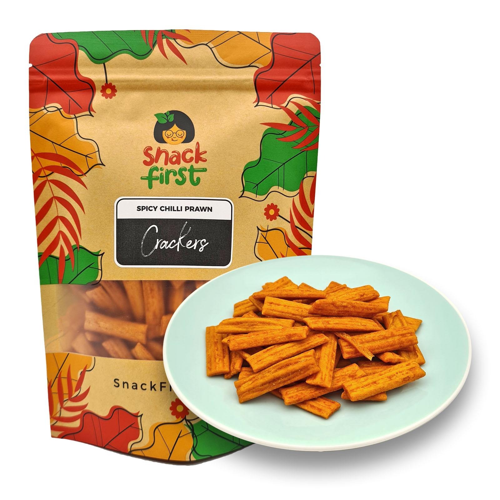 SnackFirst Spicy Chilli Prawn Crackers (Festive Biscuits) | NTUC FairPrice