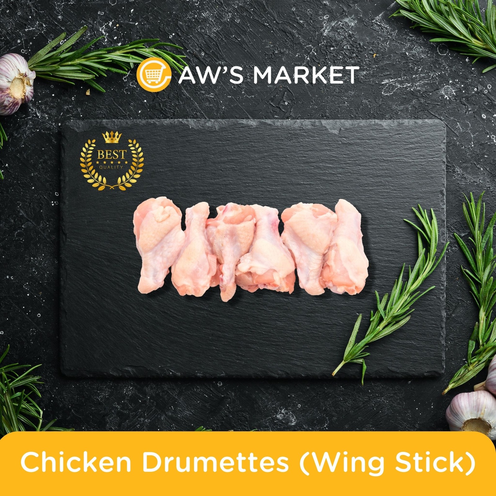 Aw's Market Chicken Drumettes (Wing Stick) | NTUC FairPrice