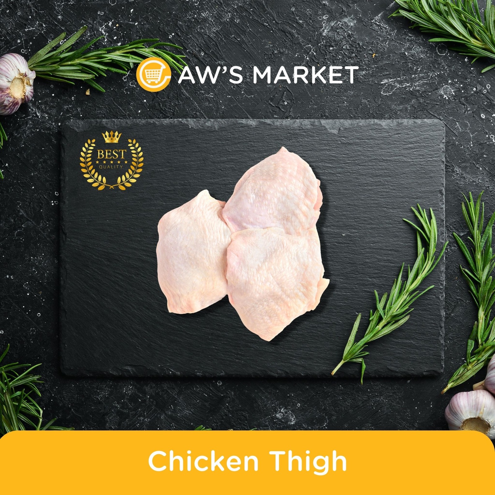 Aw's Market Chicken Thigh | NTUC FairPrice