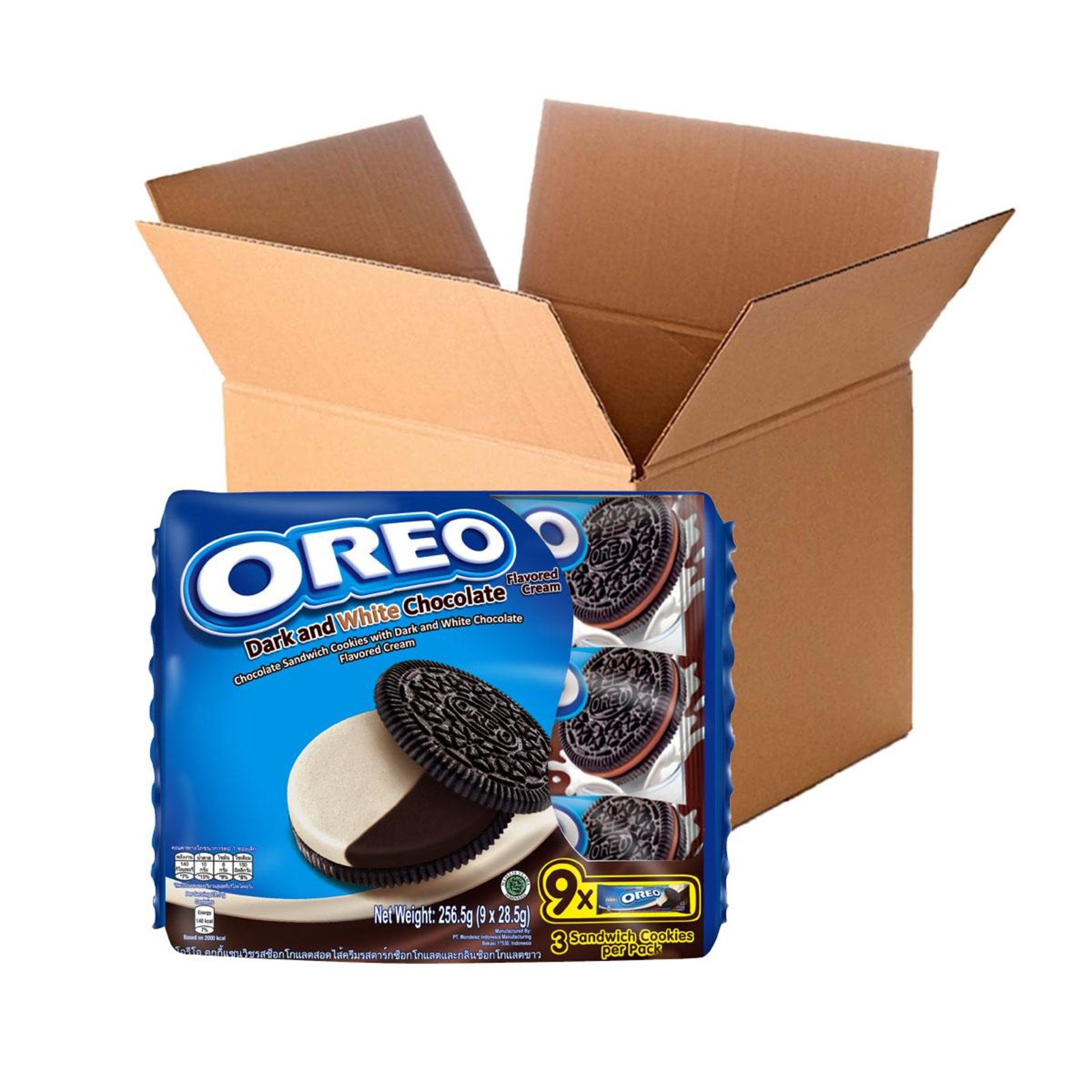 Oreo Dark & White Chocolate Multipack Carton | NTUC FairPrice