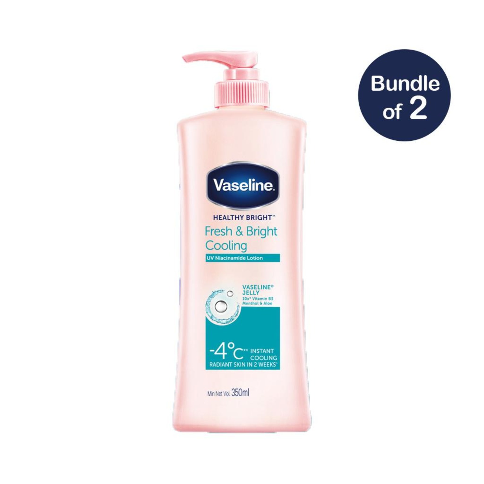 Vaseline Healthy Bright Fresh & Bright Cooling Body Lotion x | NTUC ...