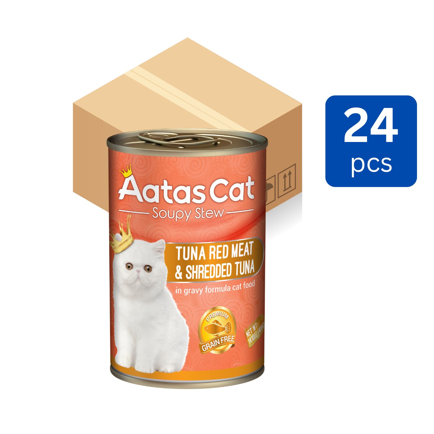 Aatas Cat Soupy Stew Tuna Red Meat with Shredded Tuna (CTN) | NTUC ...