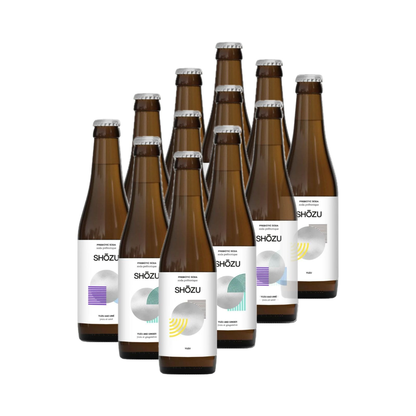 Shozu Yuzu Sparkling Prebiotics Variety Pack | NTUC FairPrice