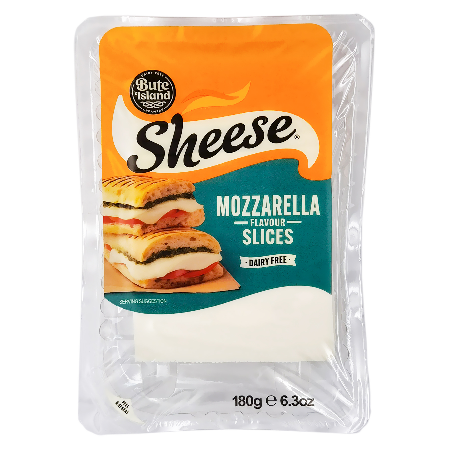 Bute Island Vegan Mozzarella Style Sliced Cheese | NTUC FairPrice