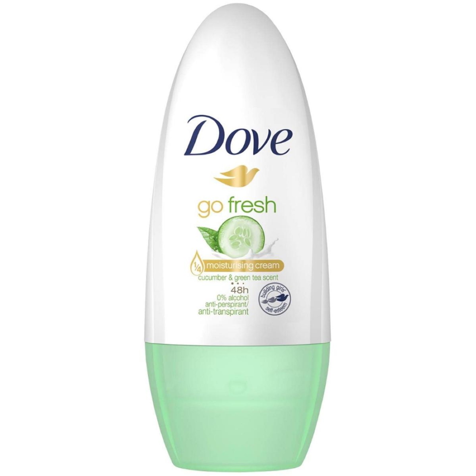 Dove Go Fresh Cucumber & Green Tea Deodorant Roll On | NTUC FairPrice