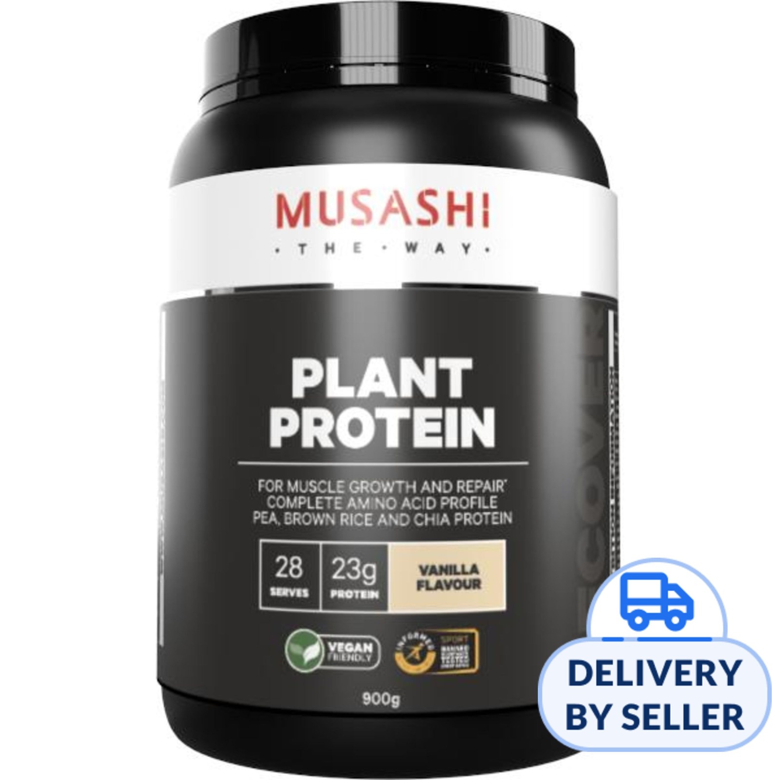 Musashi Plant Protein Powder - Vanilla | NTUC FairPrice