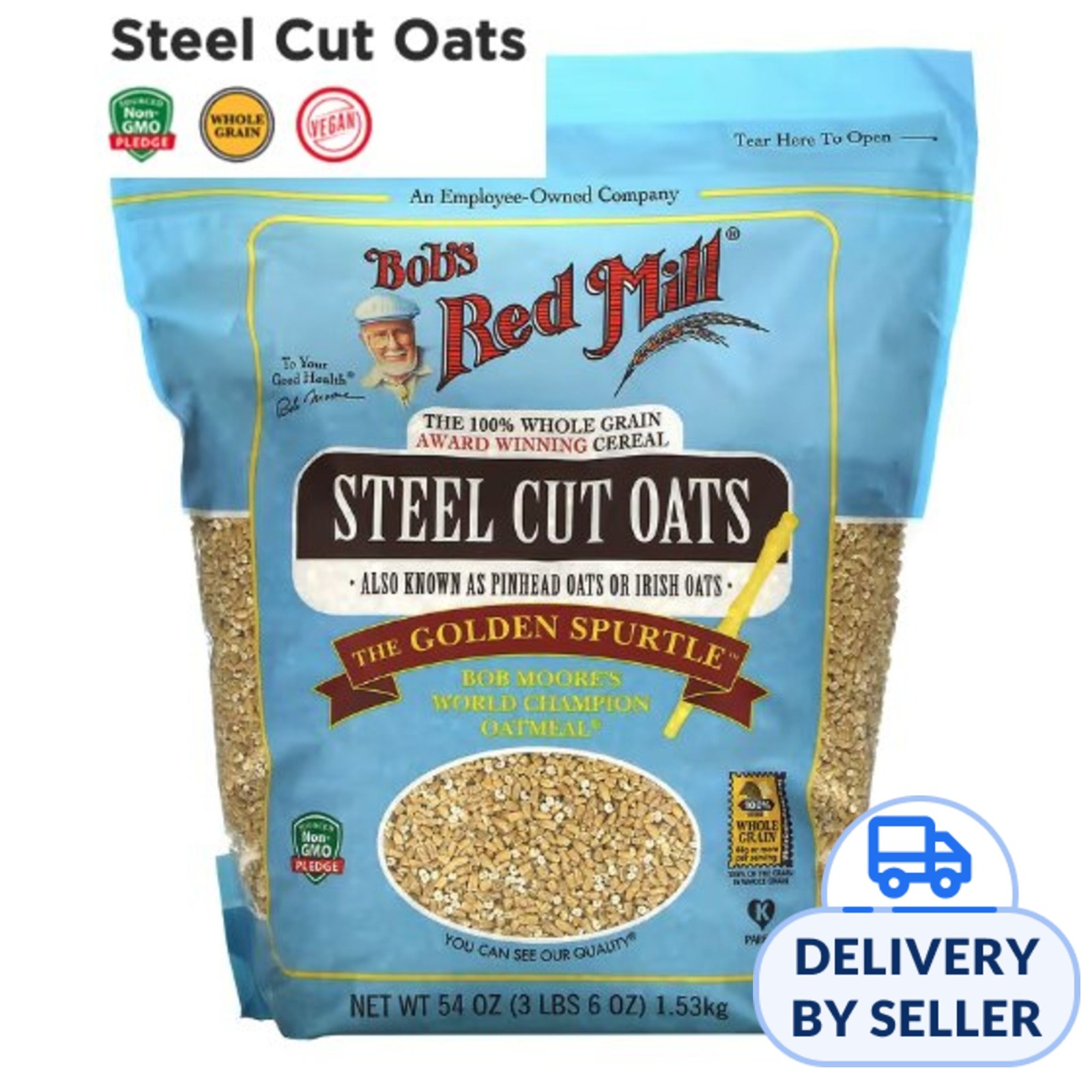 Bob's Red Mill Steel Cut Oats | NTUC FairPrice