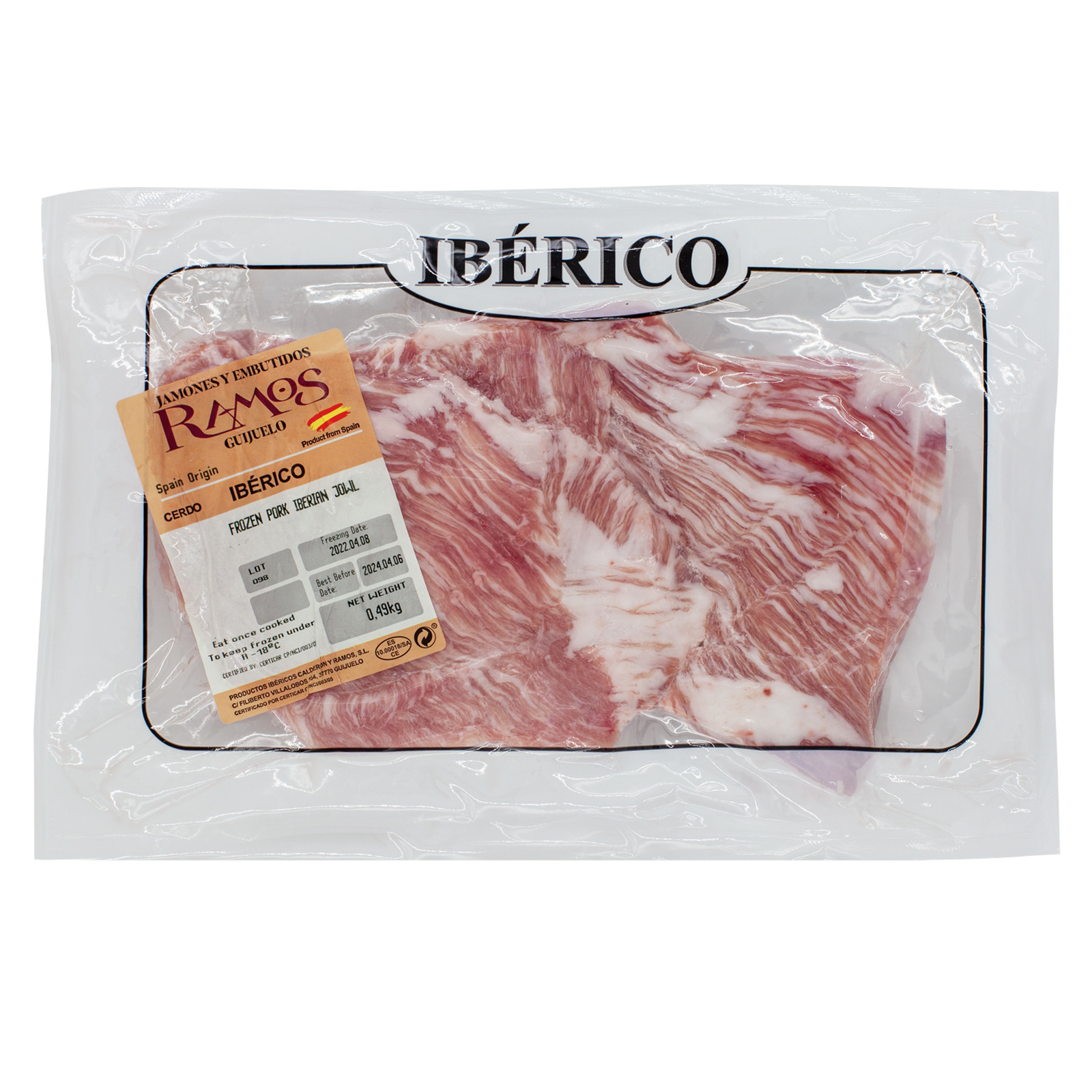 Ramos Iberian Pork Jowl (Papada) 4S (Approx: 500g) | NTUC FairPrice
