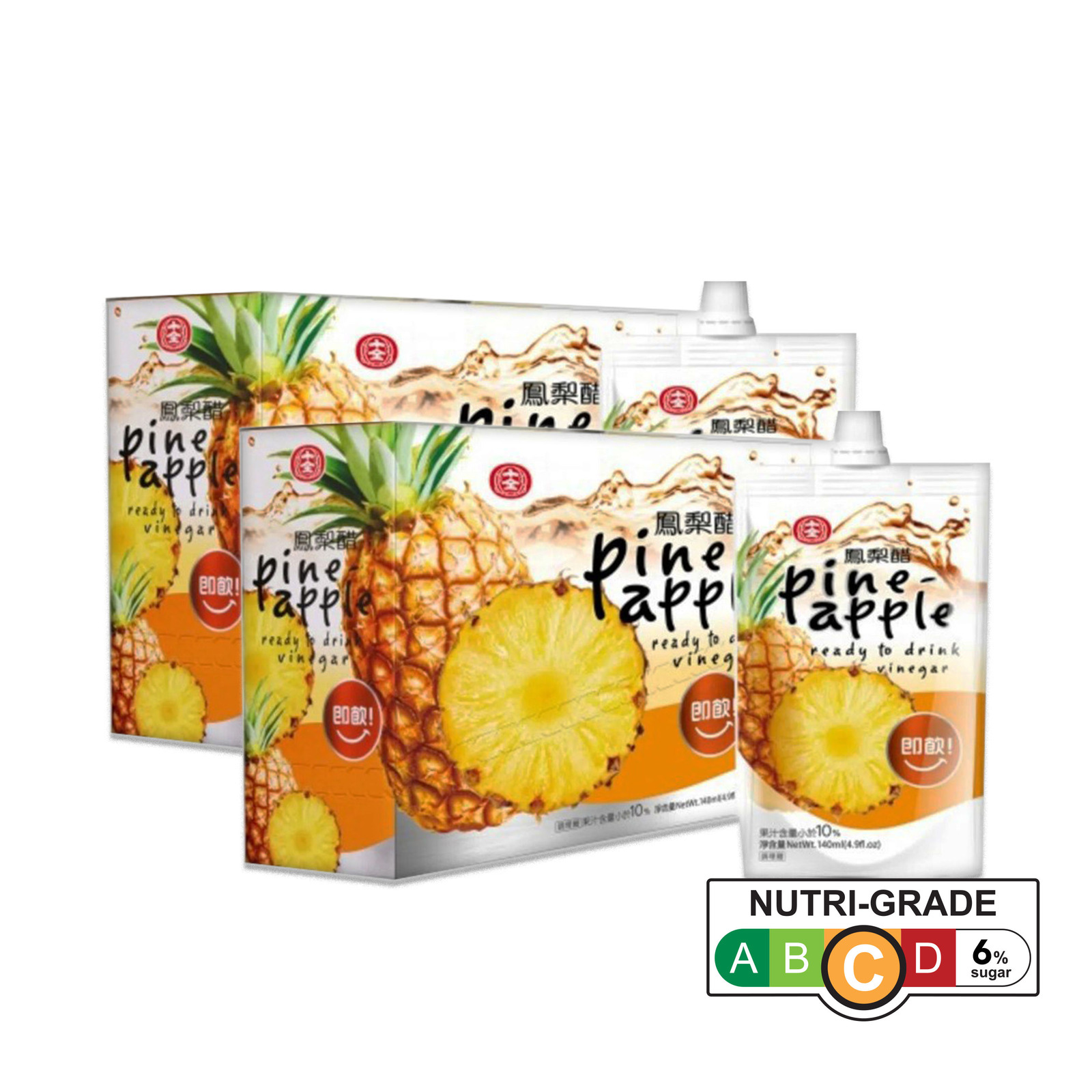 Shih Chuan Pineapple Vinegar Drink Bundle of 2 | NTUC FairPrice