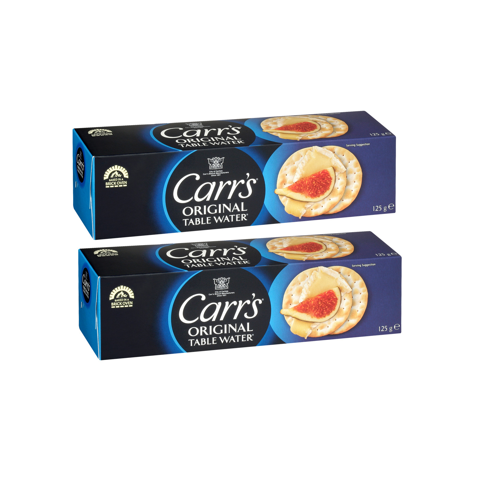 Carr's Original Table Water Biscuits 125g Bundle of 2 | NTUC FairPrice