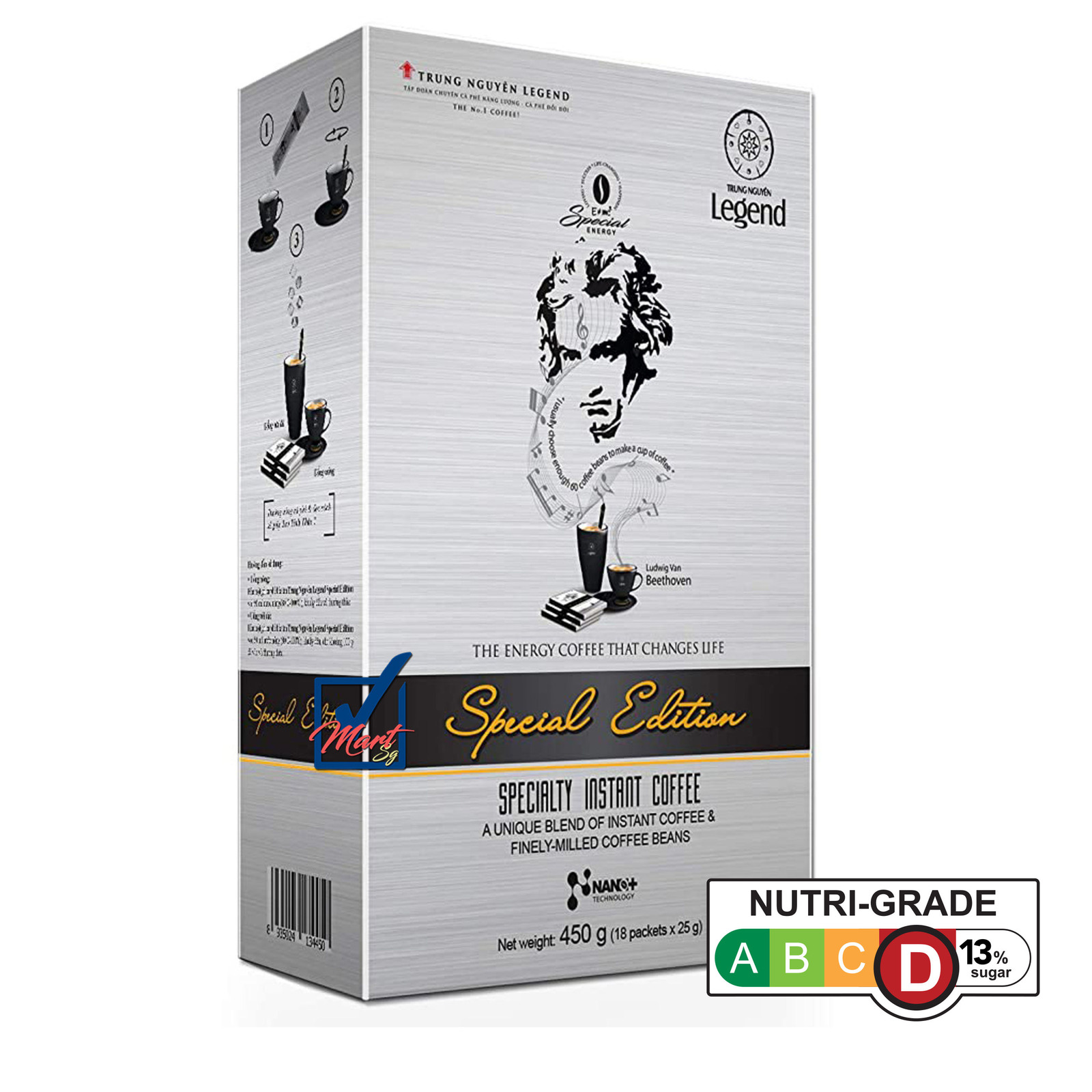 Trung Nguyen Legend Nano+ Special Edition Instant coffee (box | NTUC ...