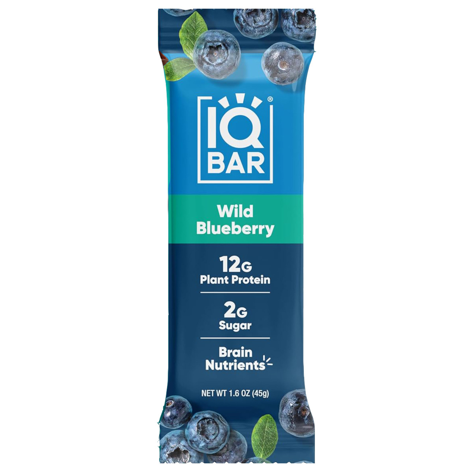 IQBar Plant Protein Bar - Wild Blueberry | NTUC FairPrice