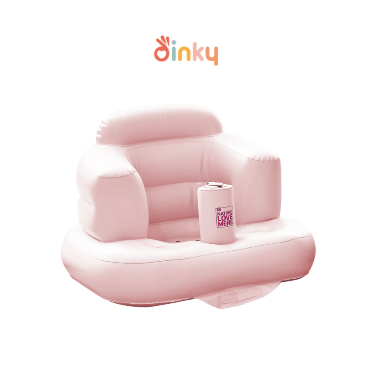 The Dinky Shop Nature Love Mere [PINK] Baby Soft Chair | NTUC FairPrice