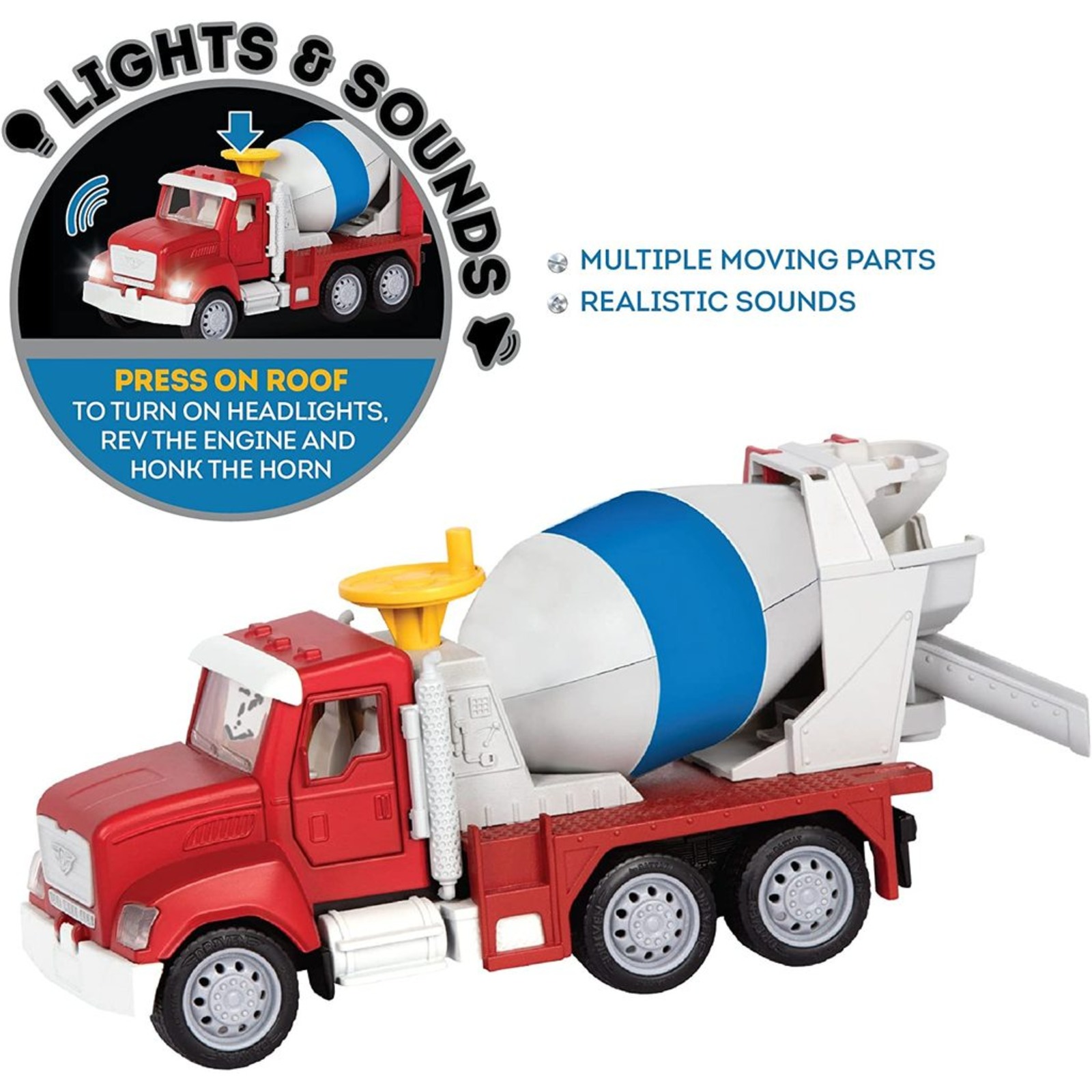 Driven By Battat Micro Series Cement Mixer Truck | NTUC FairPrice